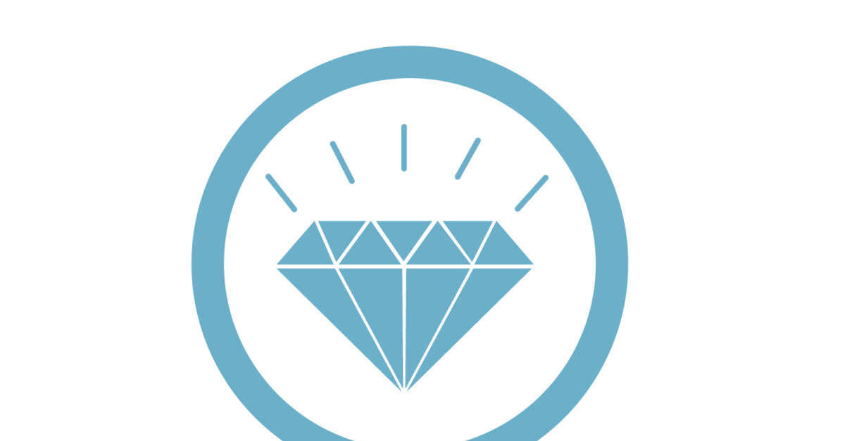 Diamond logo vector element version v22 - TemplateMonster