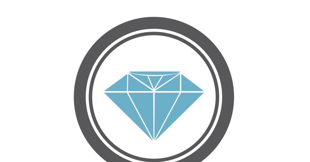 Diamond logo vector element version v33 - TemplateMonster