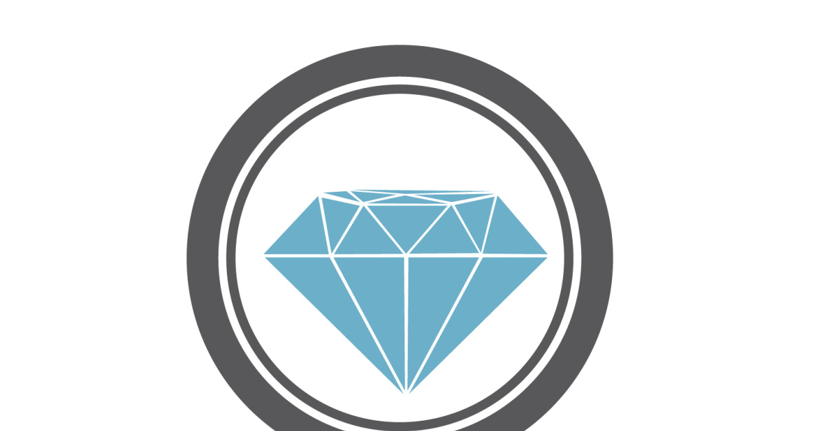 Diamond logo vector element version v36 - TemplateMonster