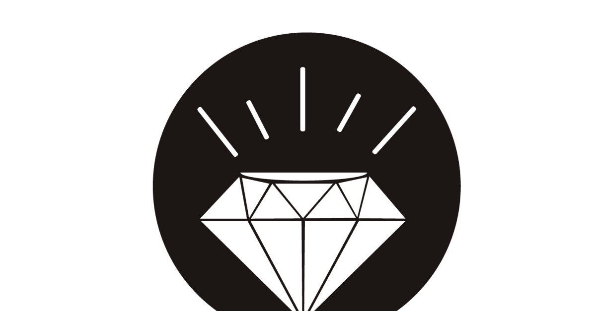 Diamond logo vector element version v55 - TemplateMonster
