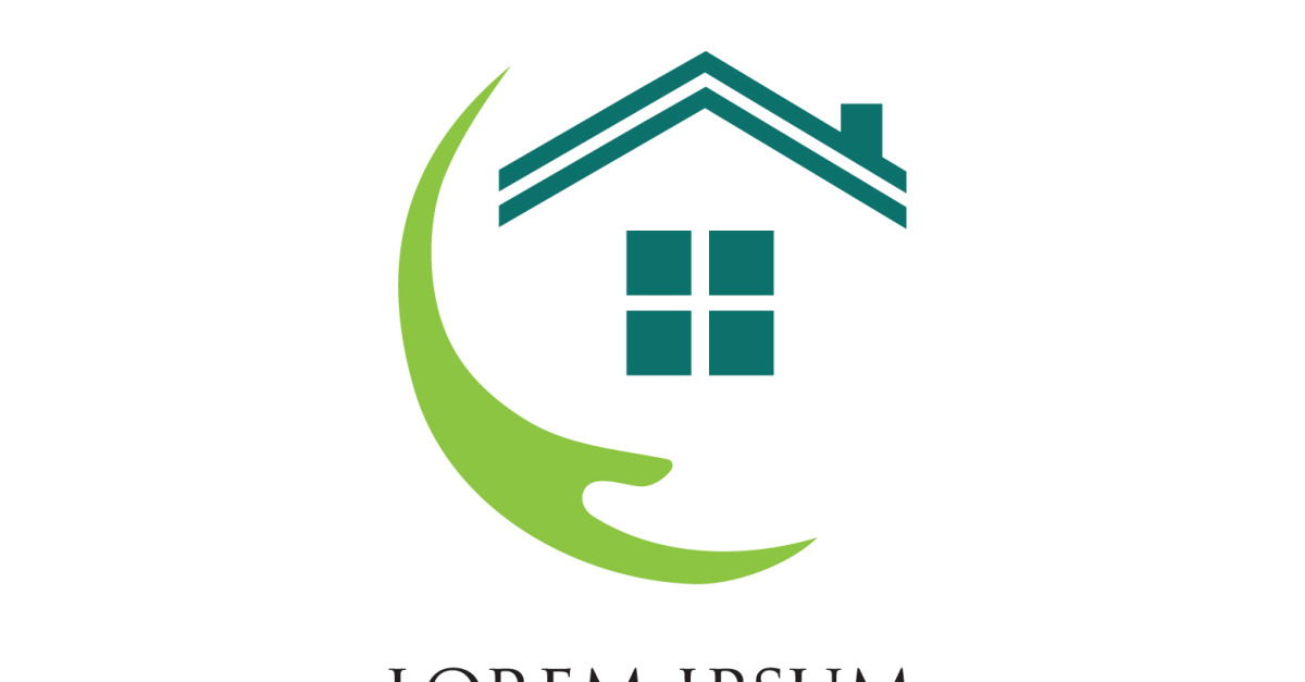 Evde bakım binası logosu sürümü v18 #390048 - TemplateMonster