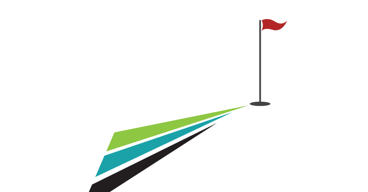 Golf logo deporte vector versión v44 - TemplateMonster