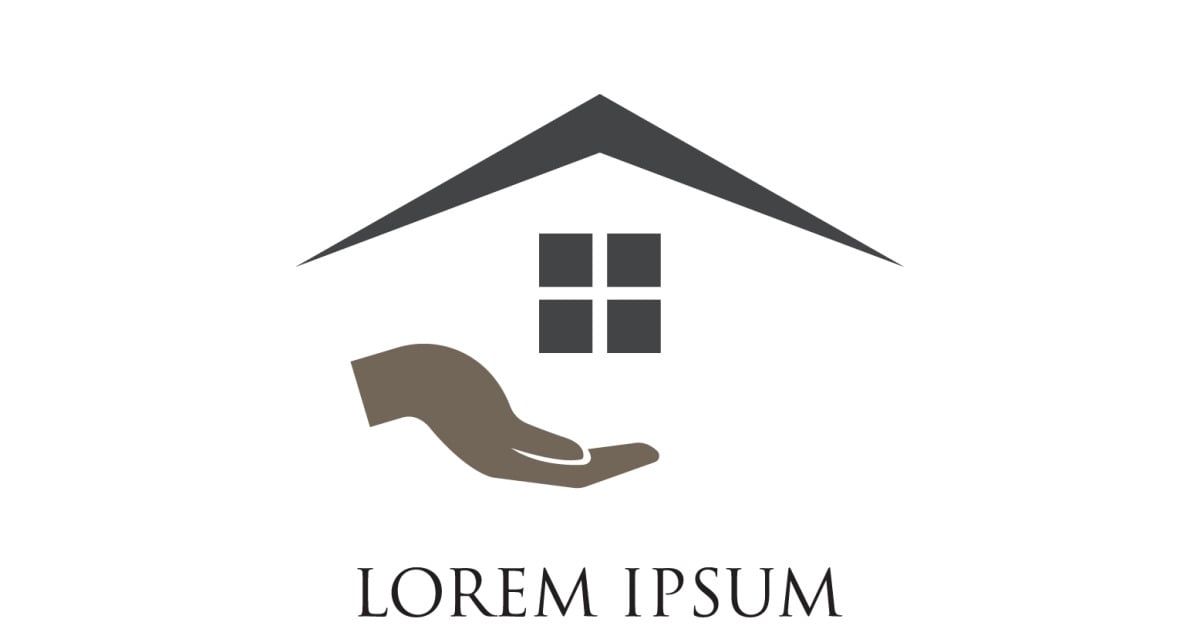 Home care building logo version v14 #390058 - TemplateMonster