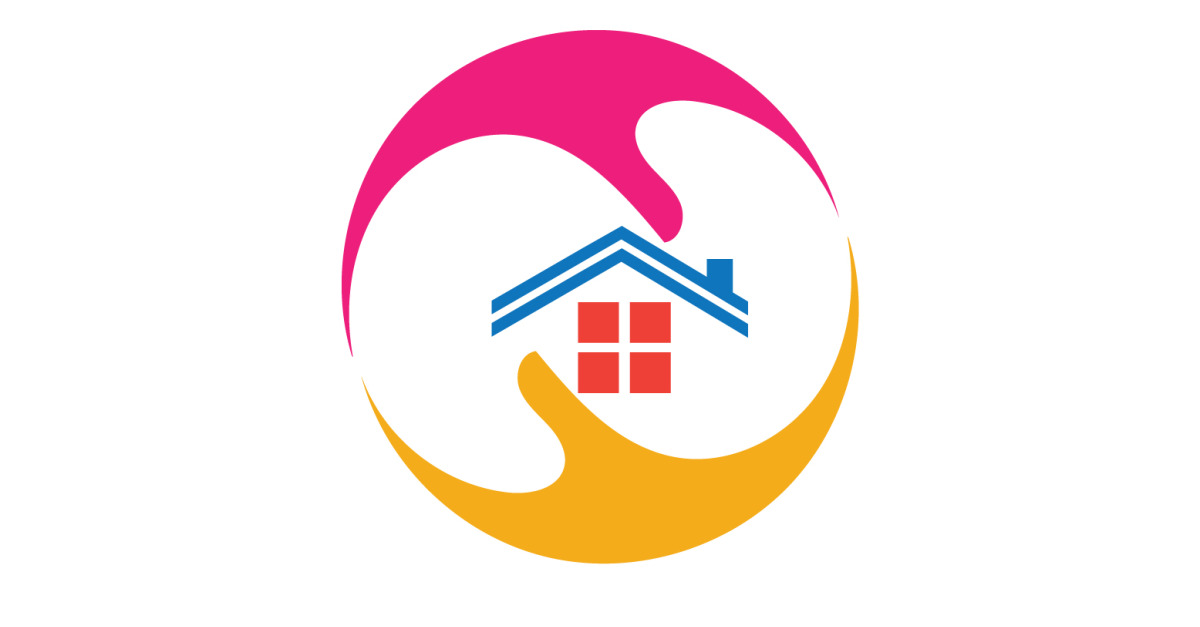 Home care building logo version v17 #390053 - TemplateMonster