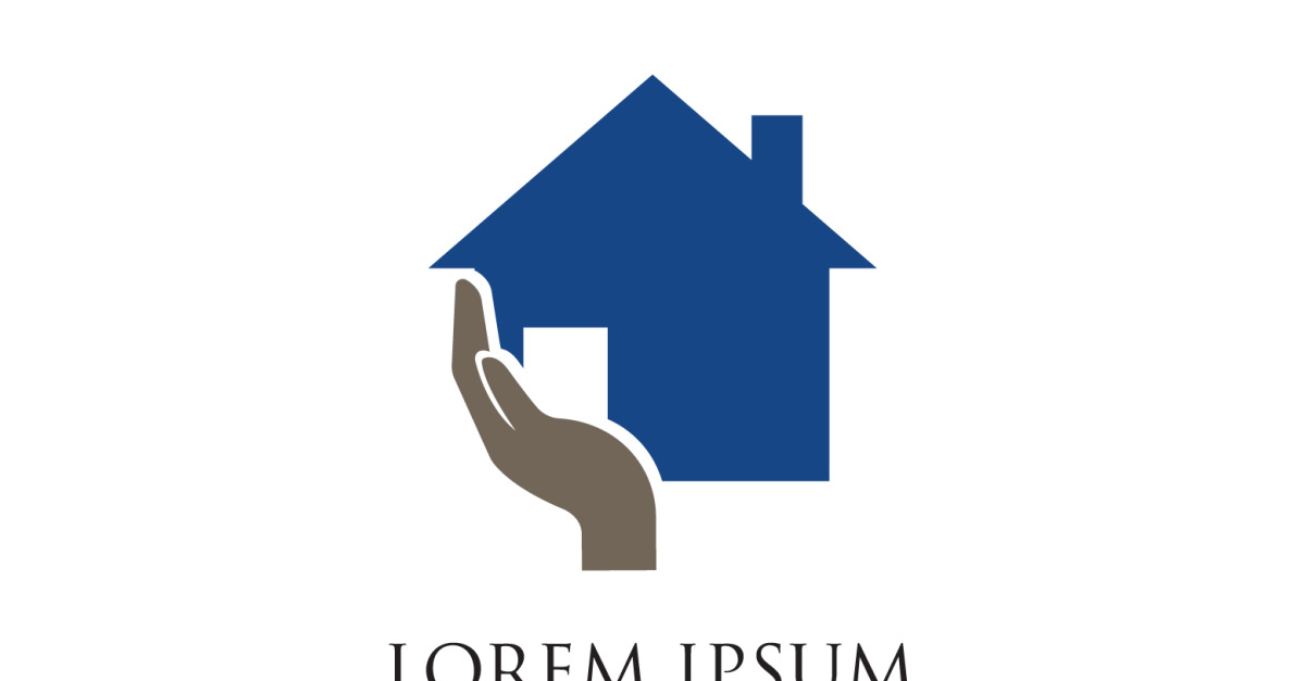 Home care building logo version v27 #390068 - TemplateMonster