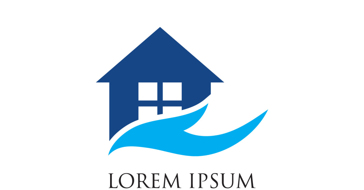 Home care building logo version v3 #390033 - TemplateMonster