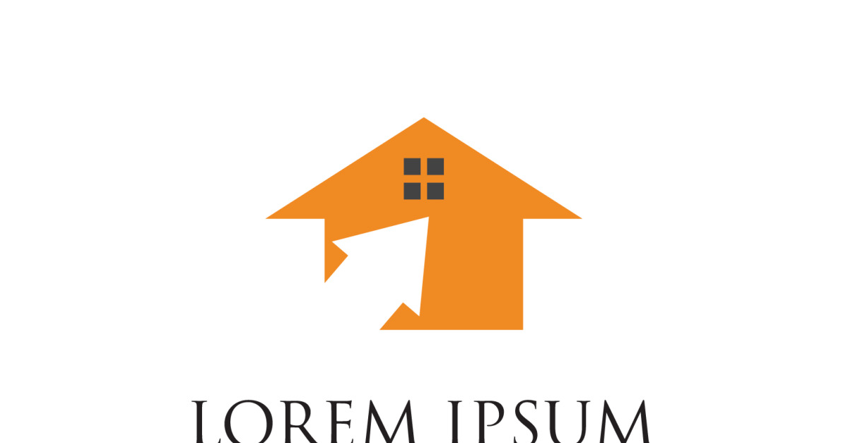 Home care building logo version v80 #390115 - TemplateMonster