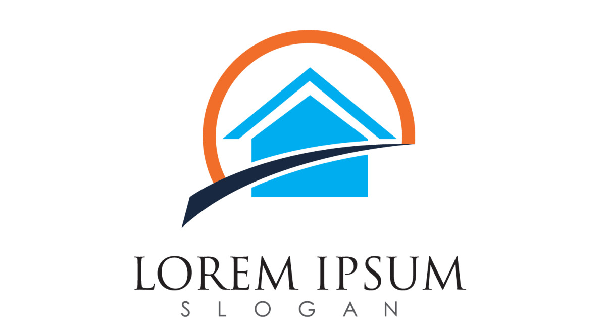 Home care building logo version v82 #390120 - TemplateMonster