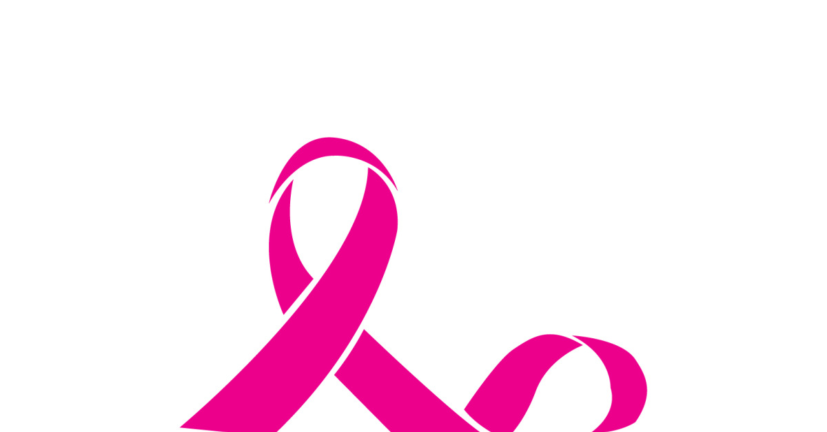 Élément de logo icône ruban rose version v38