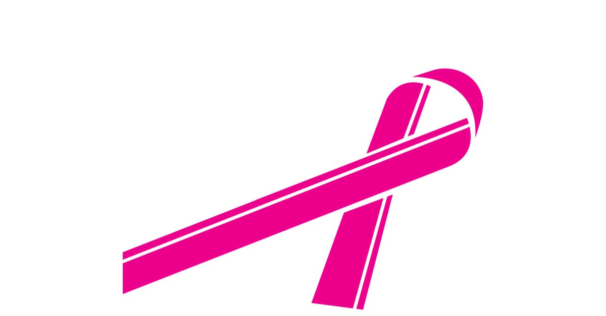 Ribbon pink icon logo element version v12 - TemplateMonster