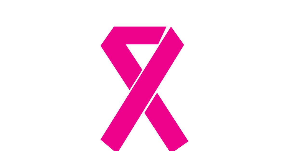 Ribbon pink icon logo element version v14 - TemplateMonster
