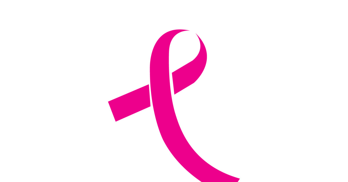 Ribbon pink icon logo element version v37 - TemplateMonster