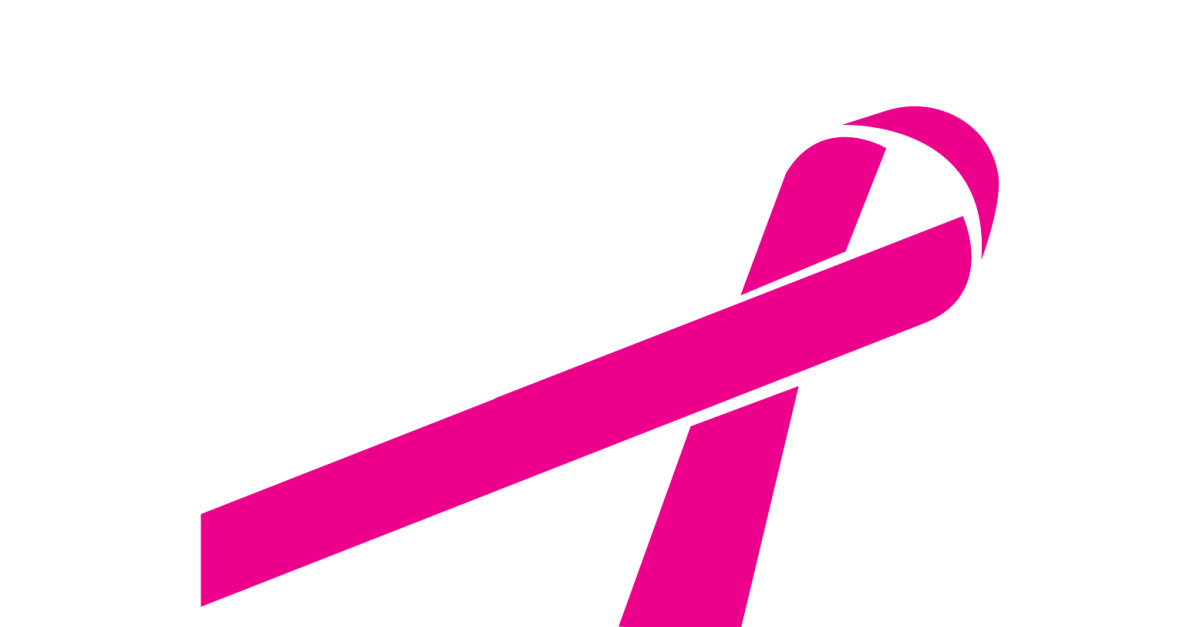 Ribbon pink icon logo element version v4 - TemplateMonster