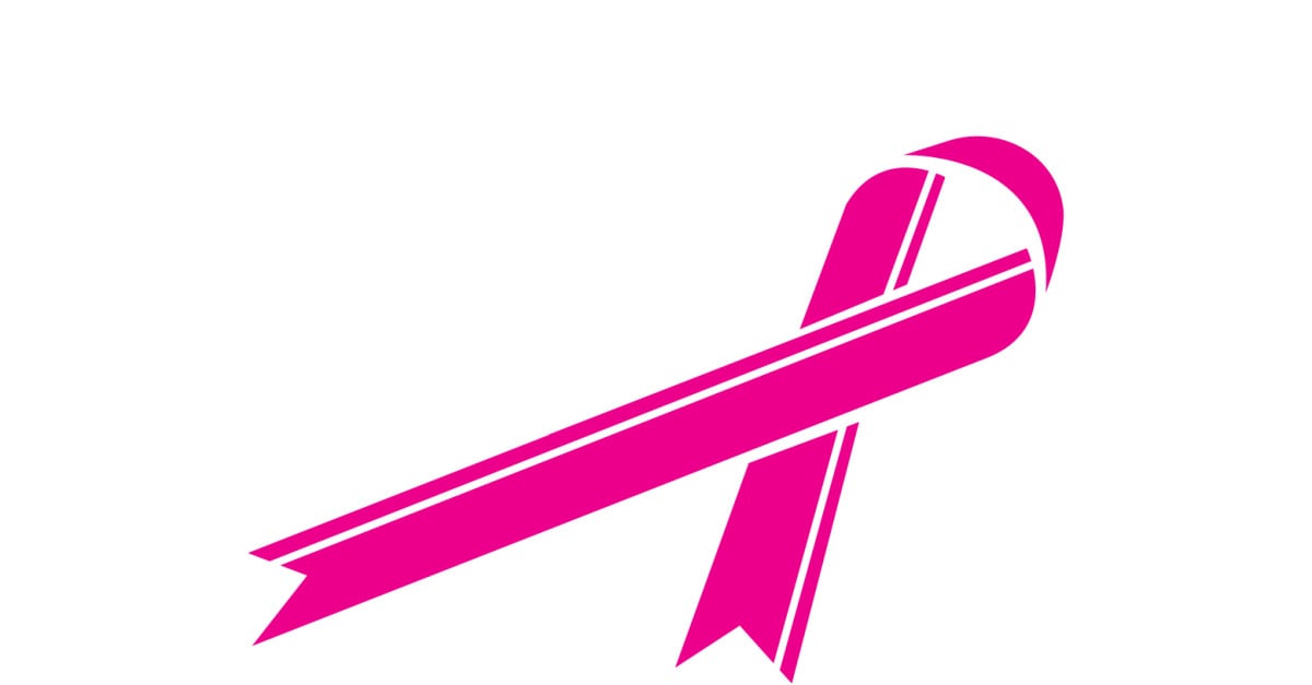 Ribbon pink icon logo element version v59 - TemplateMonster