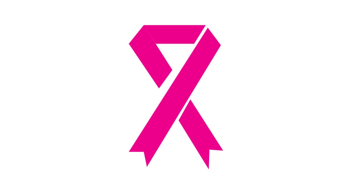Ribbon pink icon logo element version v61 - TemplateMonster