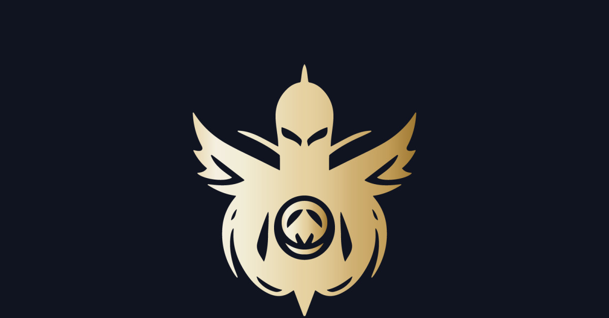 Szablon projektu logo obcych skrzydeł - TemplateMonster