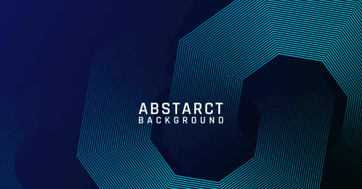 Abstract Blue Technology line background - TemplateMonster