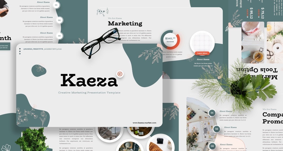 Kaeza - Creative Marketing Powerpoint Template