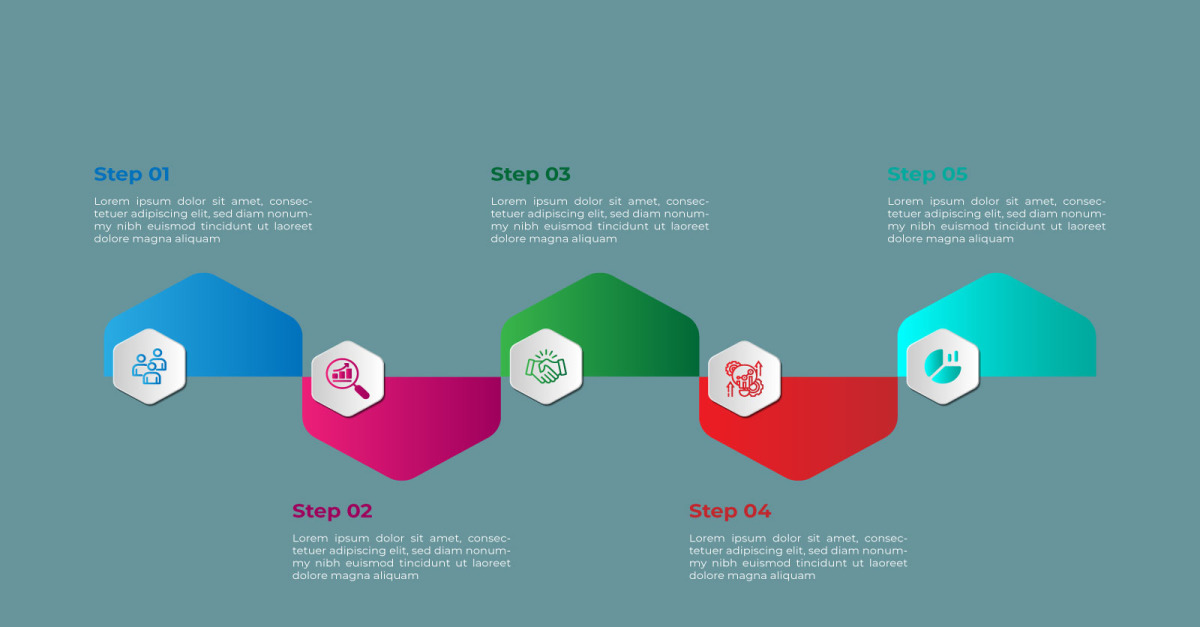 Modern vektör infografik eleman şablonu tasarımı.