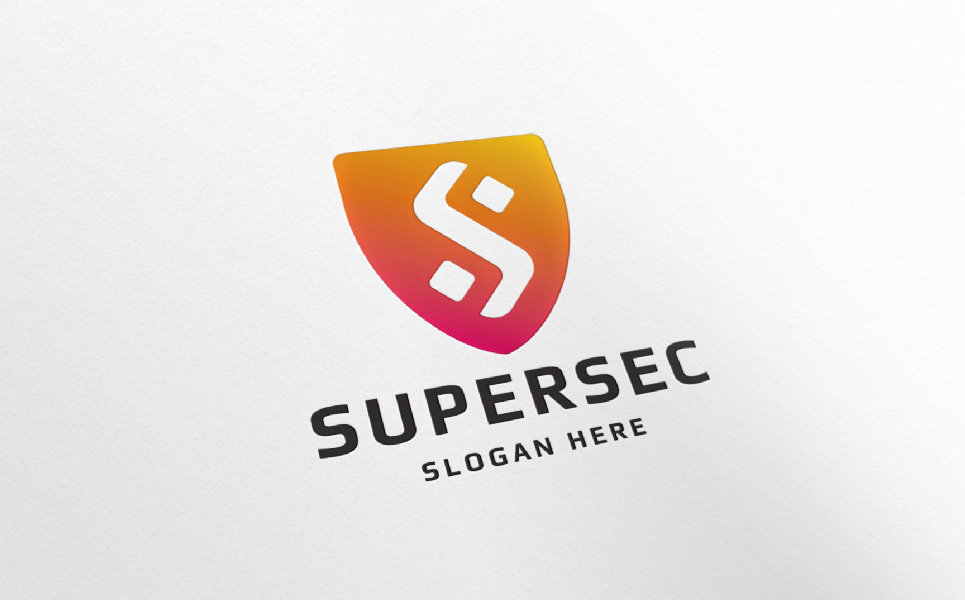 Pro Super Secure Letter S Logo #390886 - TemplateMonster