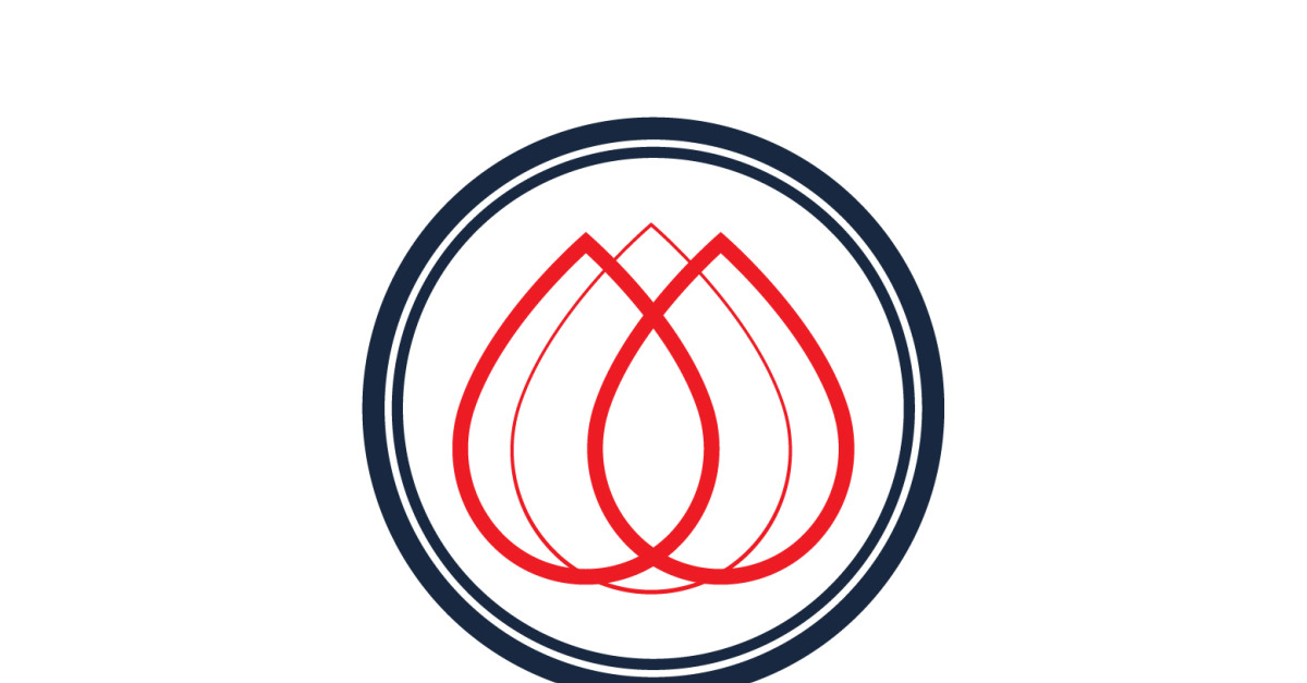Blood drop icon logo template version v58 - TemplateMonster