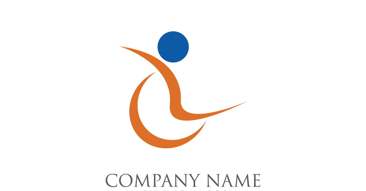 Difabel logo icon template version v16 - TemplateMonster