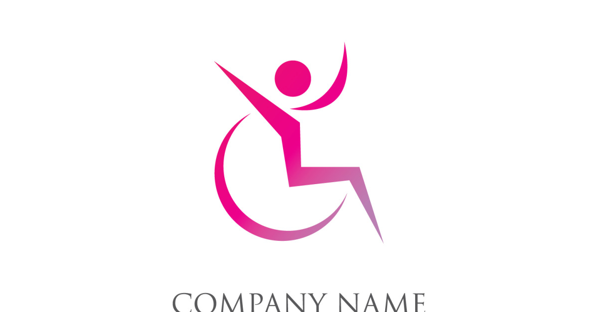 Difabel logo icon template version v21 - TemplateMonster