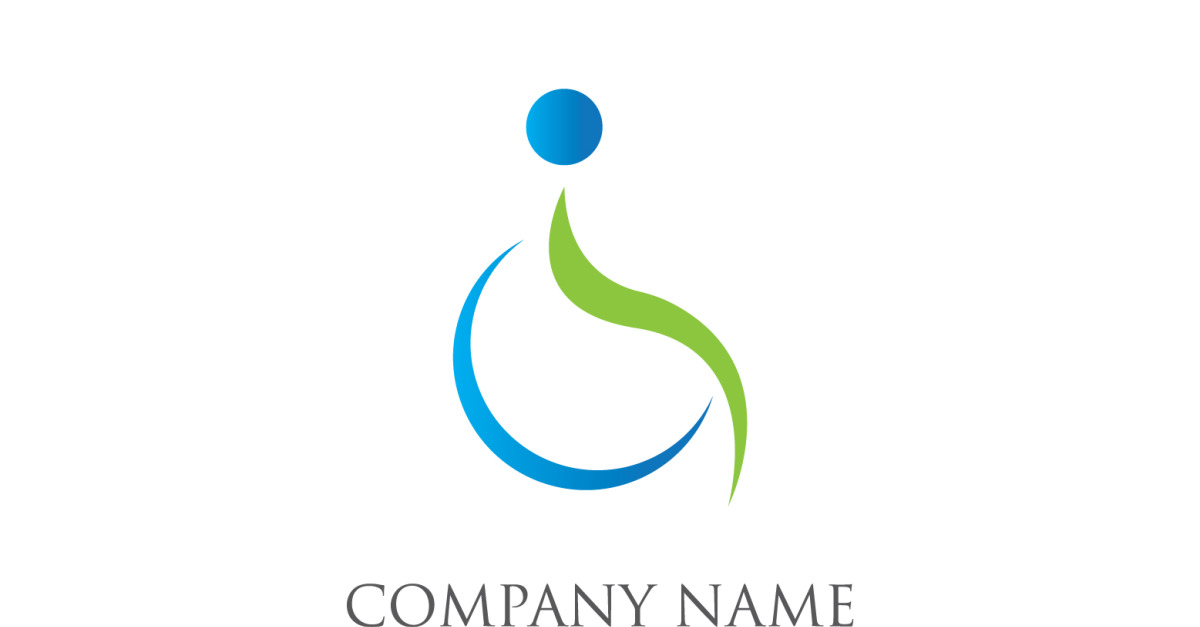 Difabel logo icon template version v3 - TemplateMonster