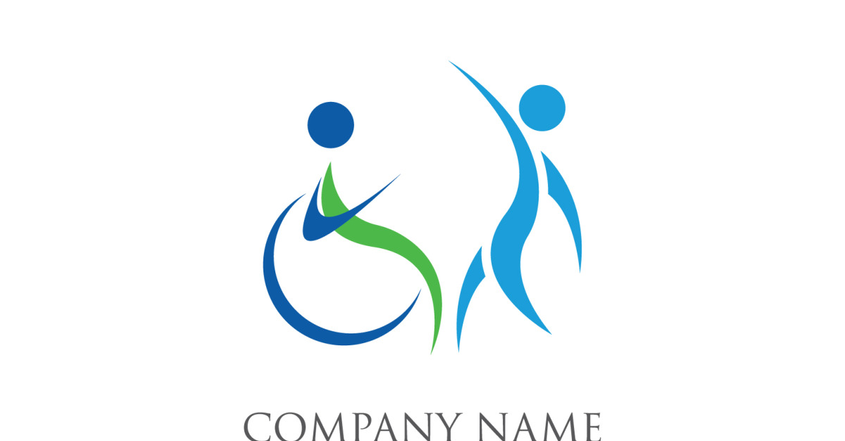 Difabel logo icon template version v4 - TemplateMonster