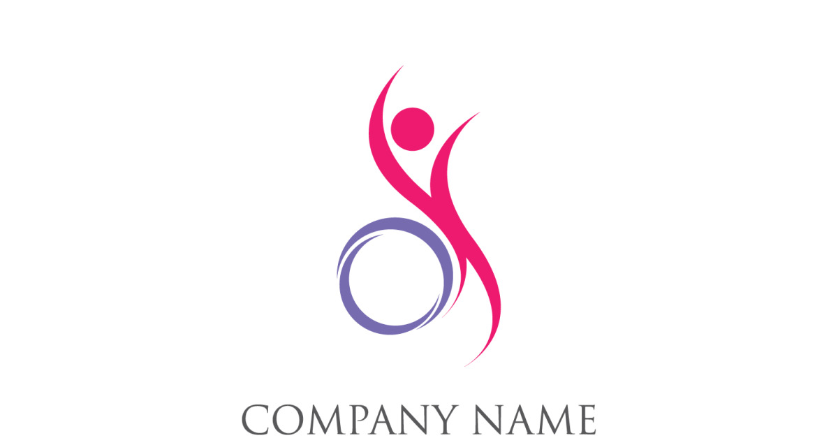 Difabel logo icon template version v8 - TemplateMonster