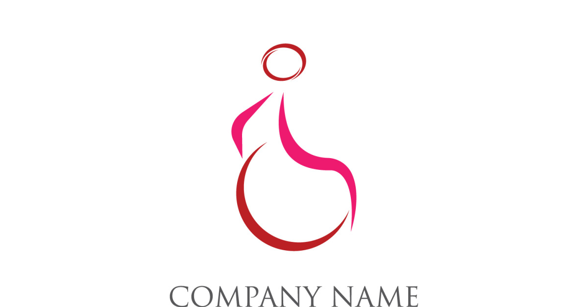 Difabel logo icon template version v24 - TemplateMonster