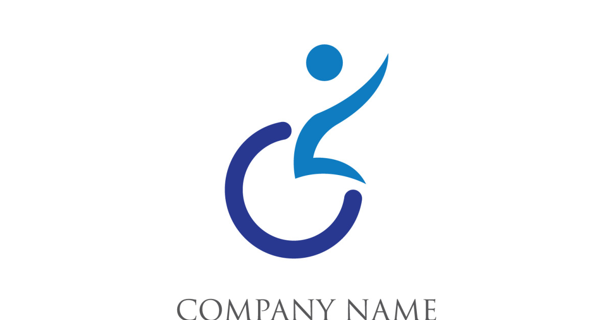 Difabel logo icon template version v41 - TemplateMonster