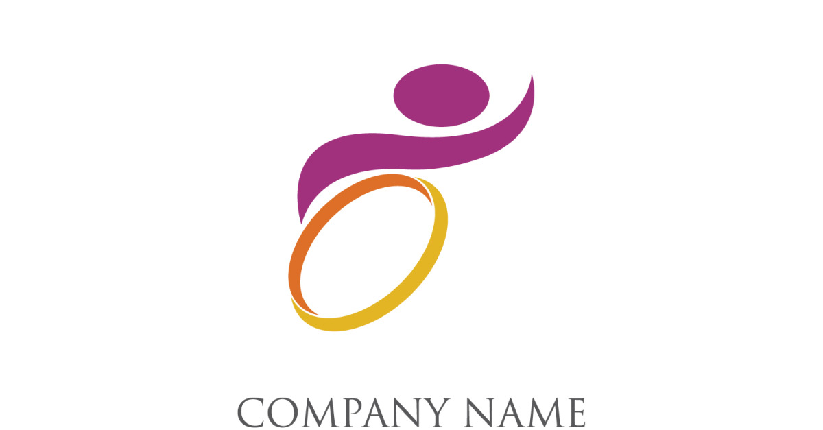 Difabel logo icon template version v56 - TemplateMonster