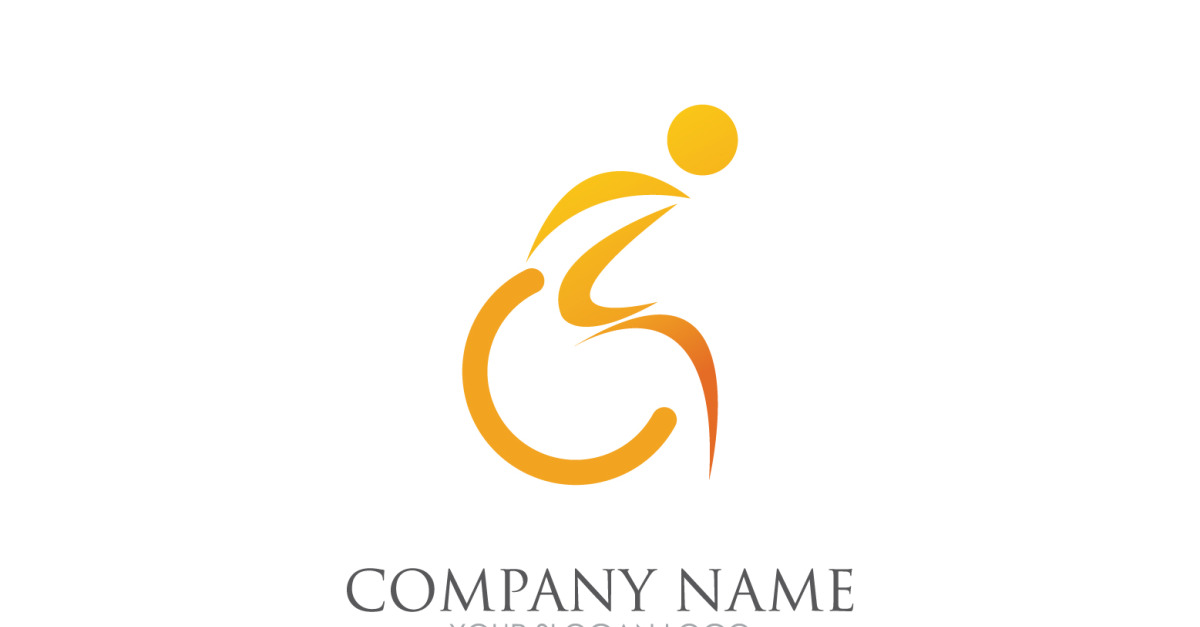 Verze šablony ikony loga Difabel v19 - TemplateMonster