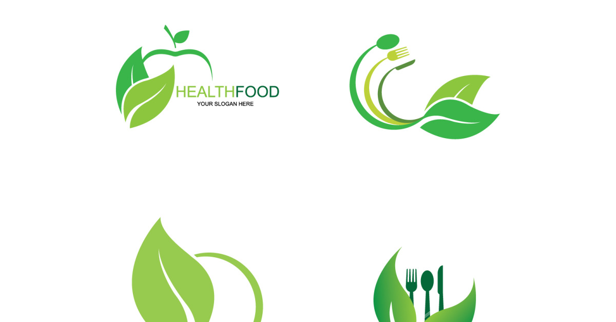 Health food logo template element v24 - TemplateMonster
