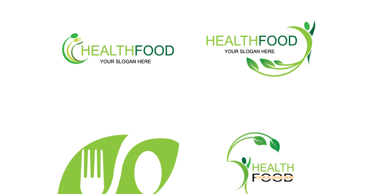 Health food logo template element v30 - TemplateMonster
