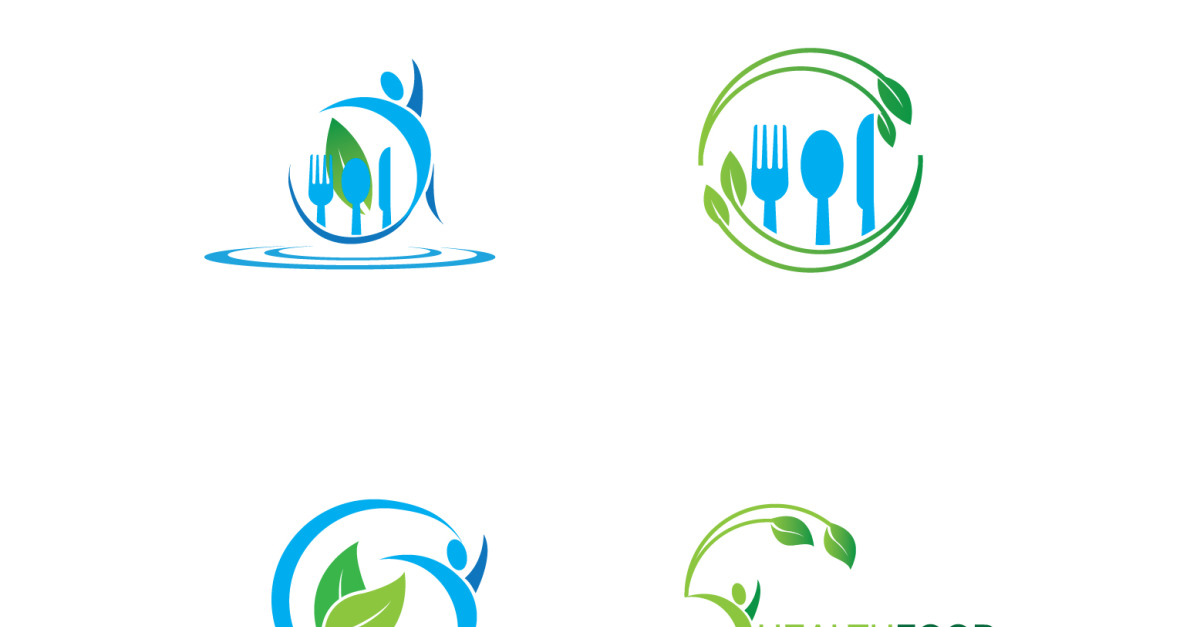 Health food logo template element v57 - TemplateMonster