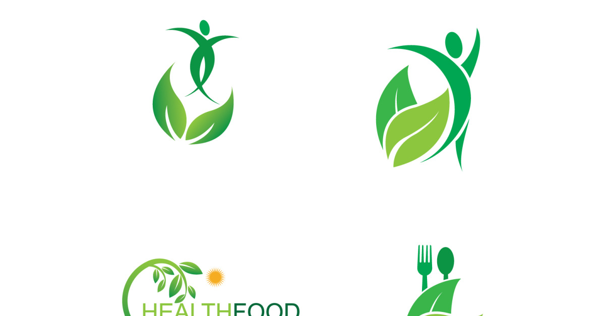 Health food logo template element v59 - TemplateMonster
