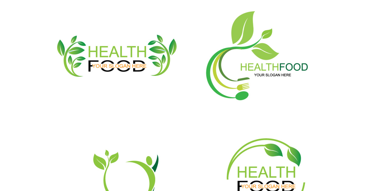 Health food logo template element v61 - TemplateMonster
