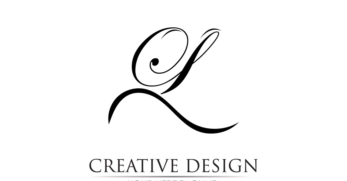 Letter L initial name logo vector v23 - TemplateMonster