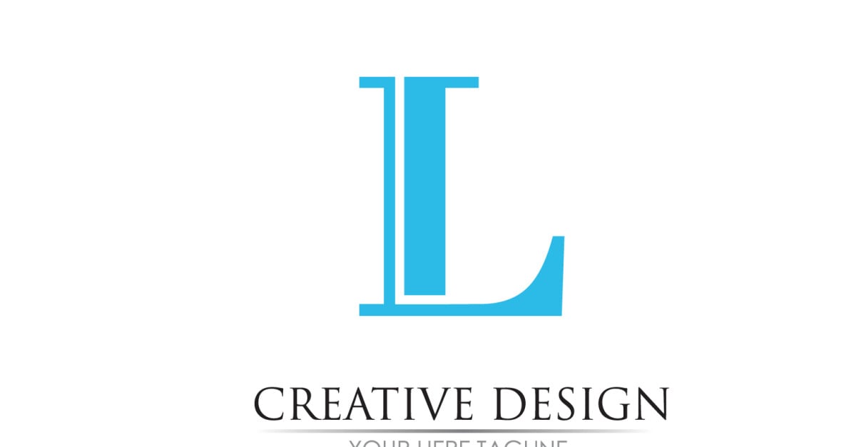 Letter L initial name logo vector v3 - TemplateMonster