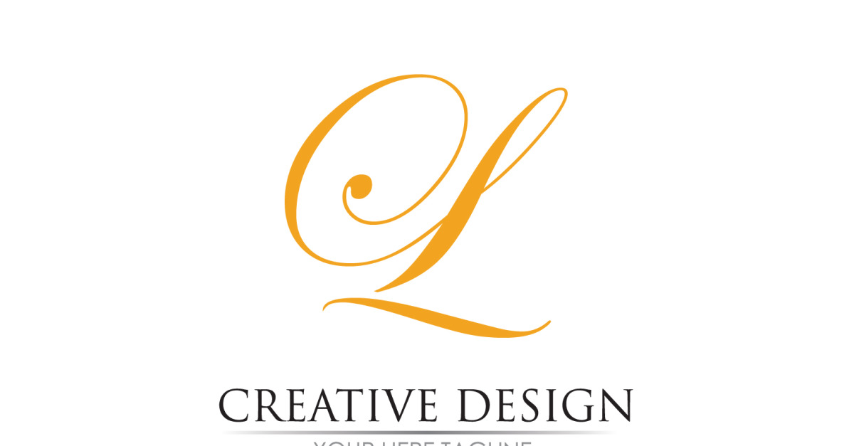 Letter L initial name logo vector v42 - TemplateMonster