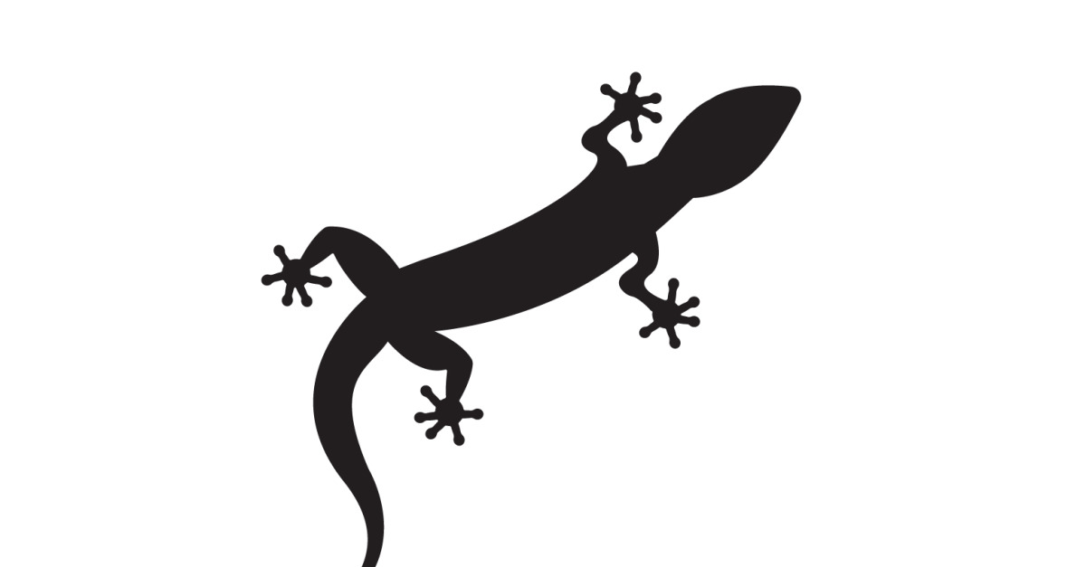 Lizard Chameleon home lizard logo v49 - TemplateMonster