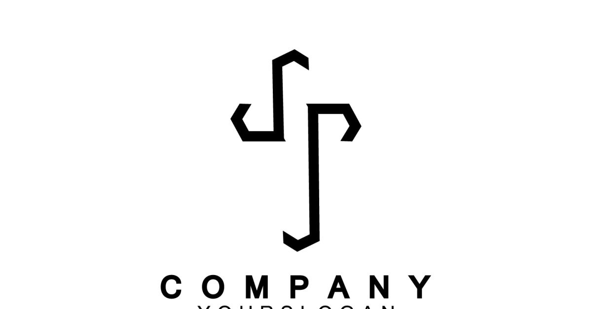 Christian cross icon logo vector v30 - TemplateMonster