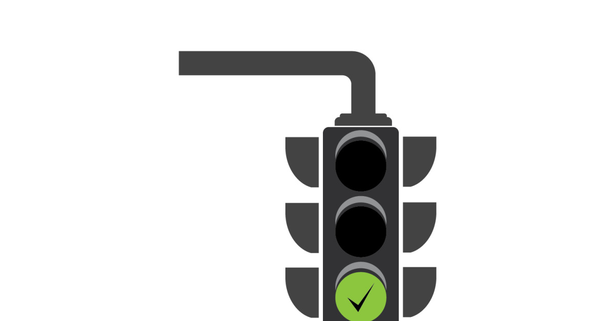 Modello vettoriale logo icona semaforo v33 - TemplateMonster