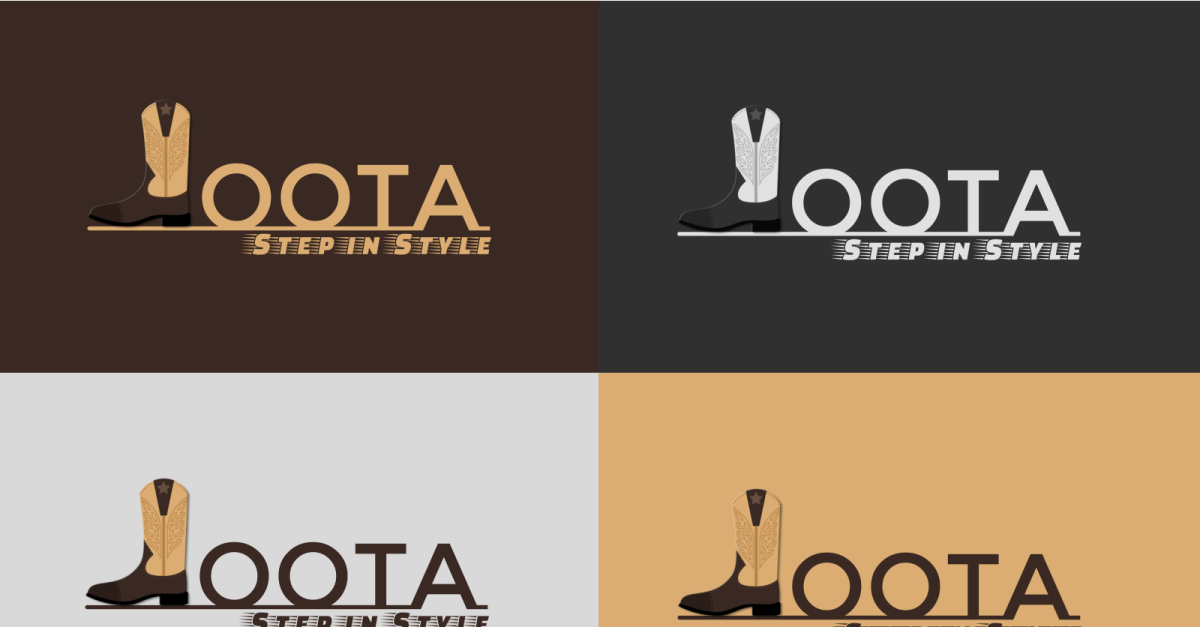 Ayakkabı (Joota) Markası - Harf Logo Tasarımı