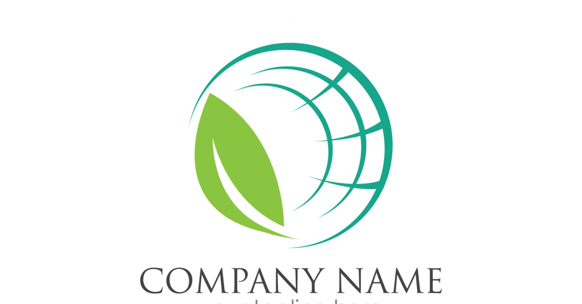 World leaf go green logo vector v28 #392545 - TemplateMonster