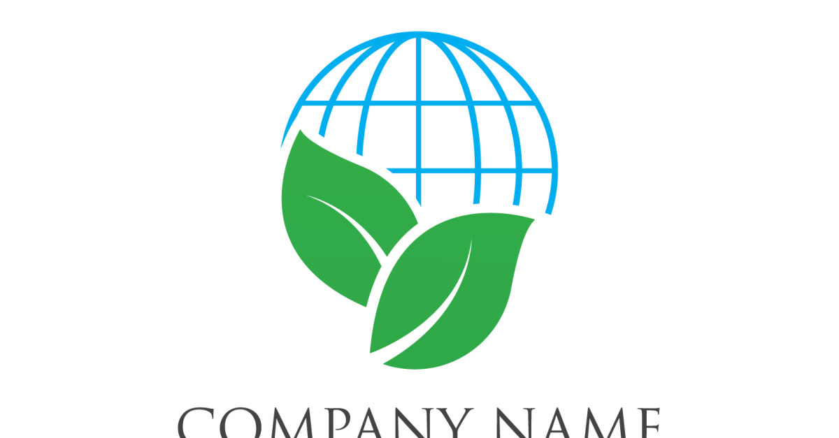 World leaf go green logo vector v2 #392518 - TemplateMonster