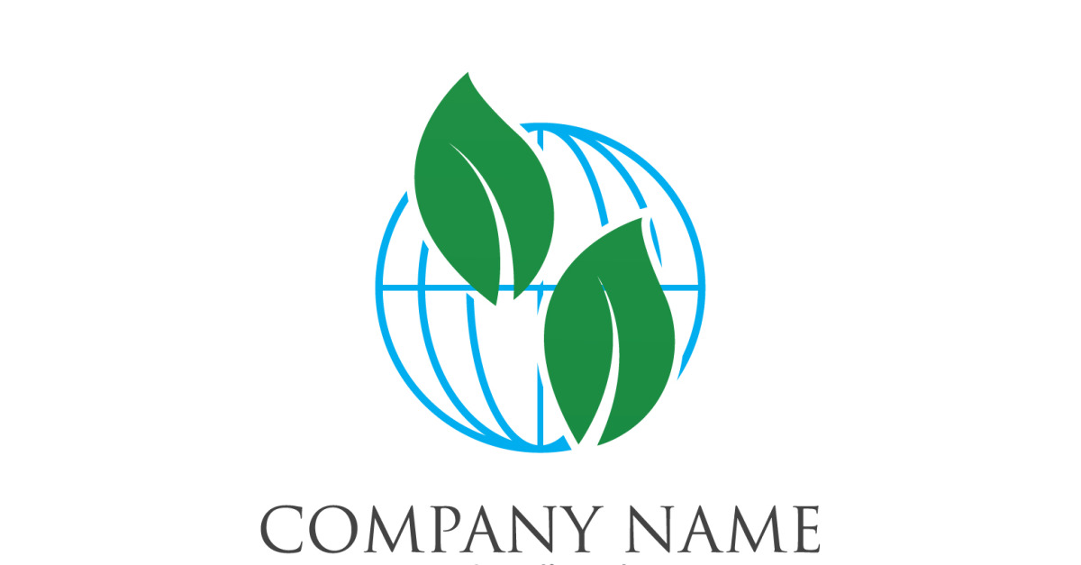World leaf go green logo vector v30 #392543 - TemplateMonster