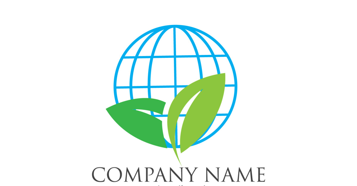 World leaf go green logo vector v31 #392546 - TemplateMonster